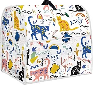 Amazon.com: Cozeyat Cartoon Cats Mixer Covers Compatile with 6-8 Qt ...