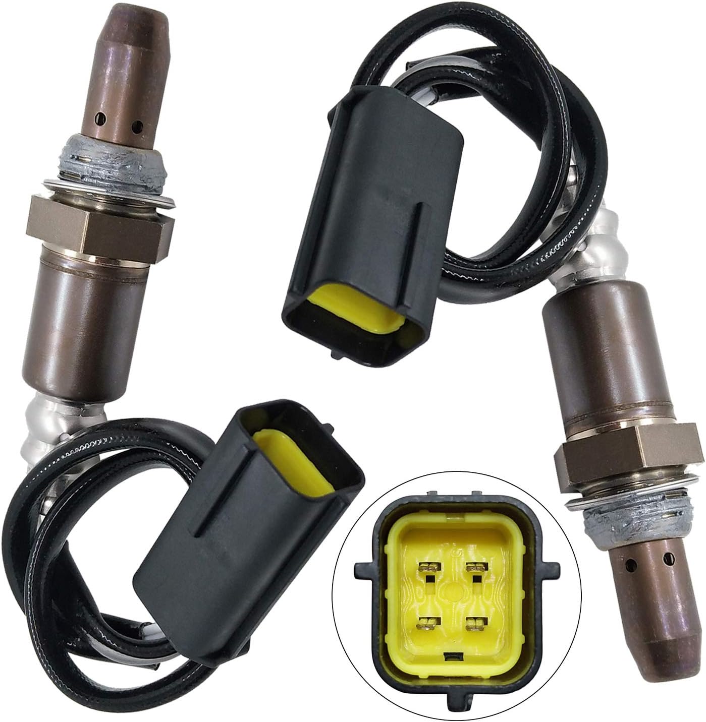 Amazon.com: MAXFAVOR 2Pcs Oxygen Sensor Upper Replacement for O2 Sensor ...