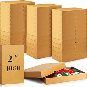Amazon.com: Colarr 48 Pcs Large Gift Boxes Bulk for Clothes Deep Shirt ...
