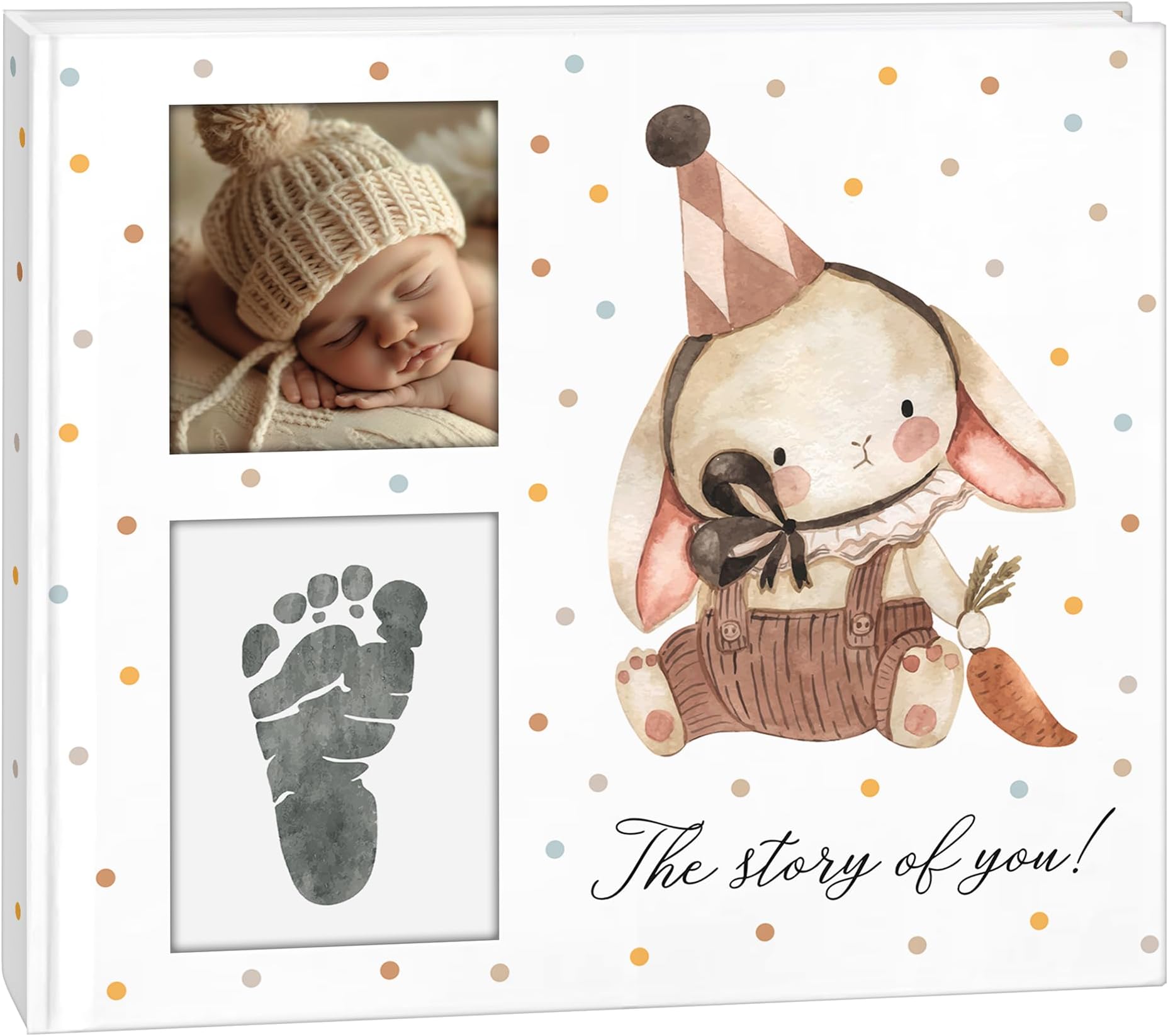 Amazon.com: Baby Book Keepsake for New Born First 5 Years, Baby Memory ...