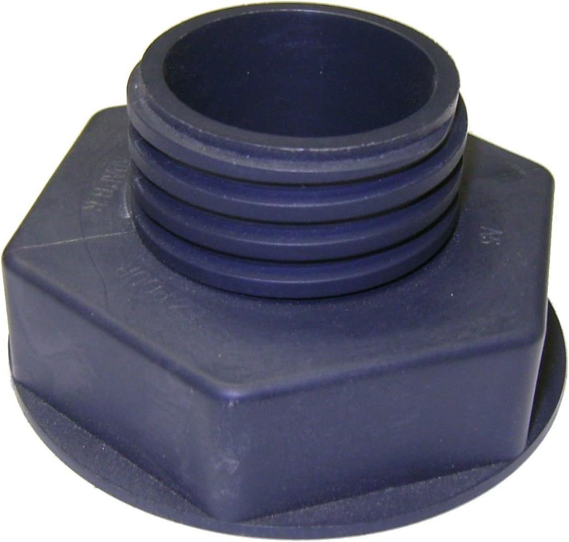 EZ-POUR Gas Can Cap Adapter - 63mm F Style Adapter to Affix New Spouts ...
