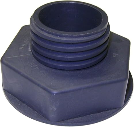 EZ-POUR Gas Can Cap Adapter - 63mm F Style Adapter to Affix New Spouts ...