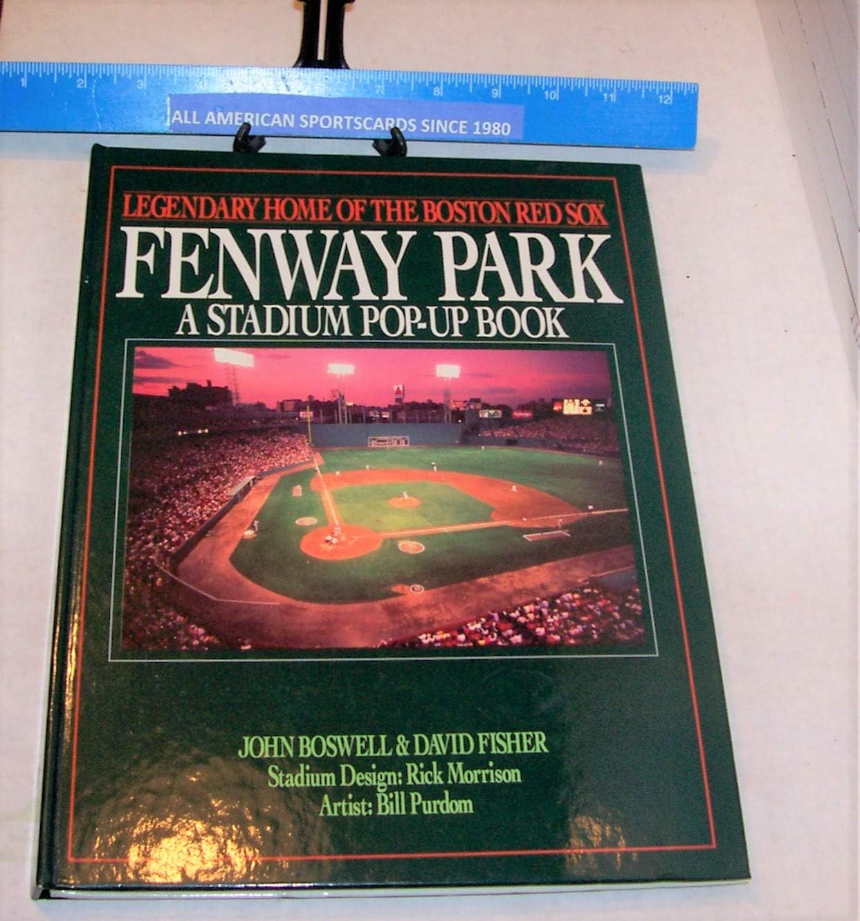 Amazon.com: 1992 FENWAY PARK A STADIUM POP-UP BOOK JOHN BOSWELL & DAVID ...