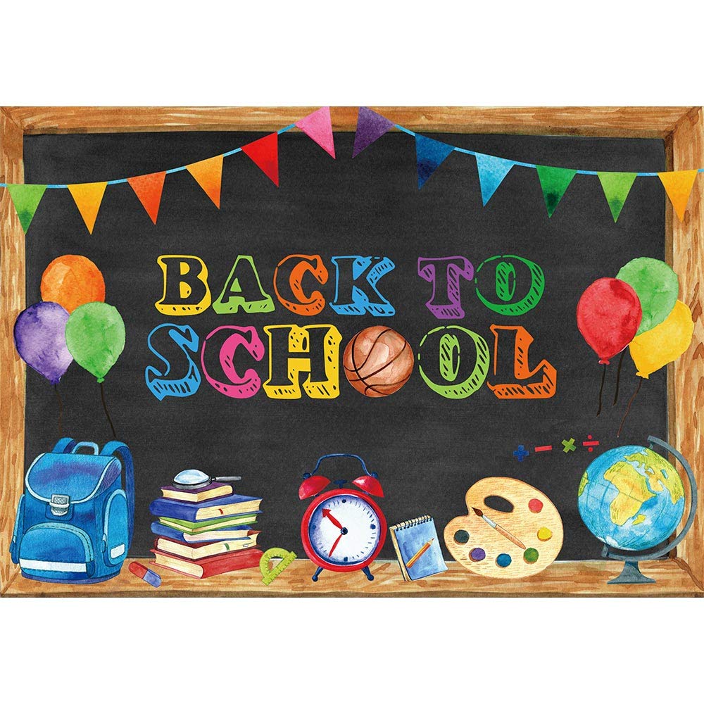 7x5ft Welcome Back To School Backdrop First Day Of Kindergarten ...