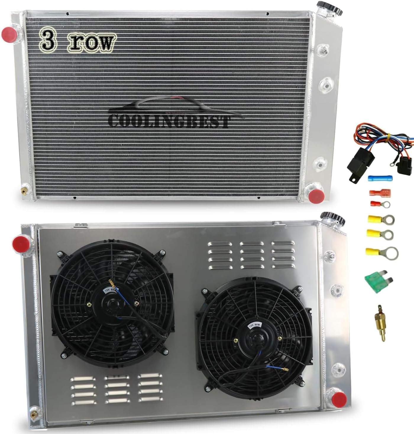 Amazon.com: Aluminum Radiators for 1973-1991 Chevy C10 C20 K10 K20 ...