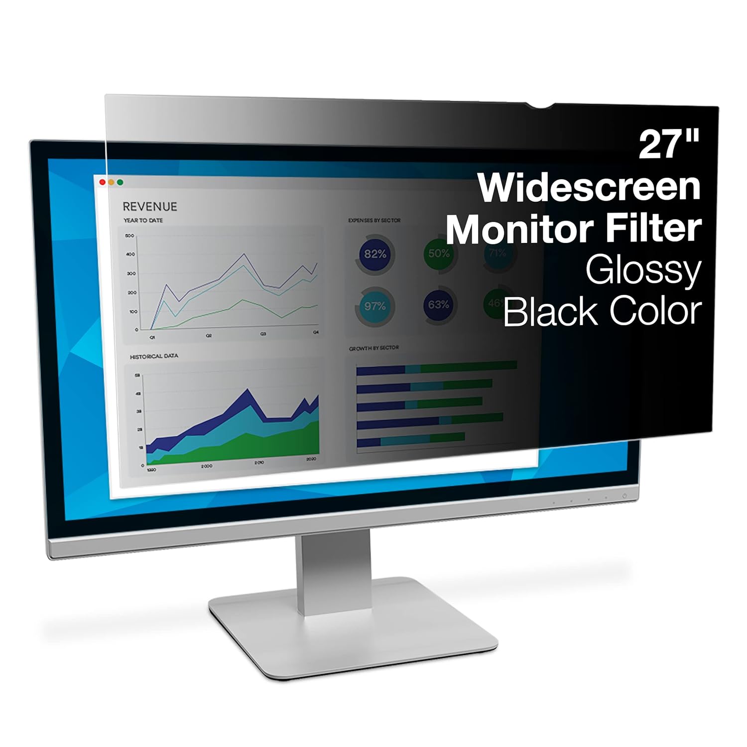 3M PF27.0W9 WIDESCREEN PRIVACY FILTER (16:9) : Amazon.in: Computers ...
