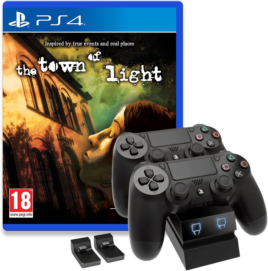 Amazon.com: Venom PS4 Twin Docking Station Limited Edition Town of ...