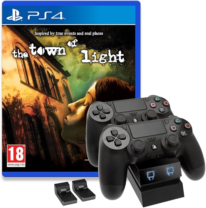Amazon.com: Venom PS4 Twin Docking Station Limited Edition Town of ...