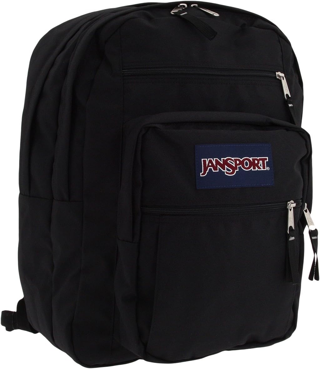 Amazon.com : JanSport Big Student Backpack (Black) : Sports & Outdoors