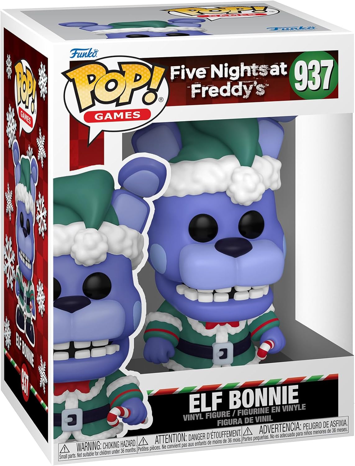 Funko Pop! Games: Five Nights at Freddy's (FNAF)- Holiday Bonnie The ...