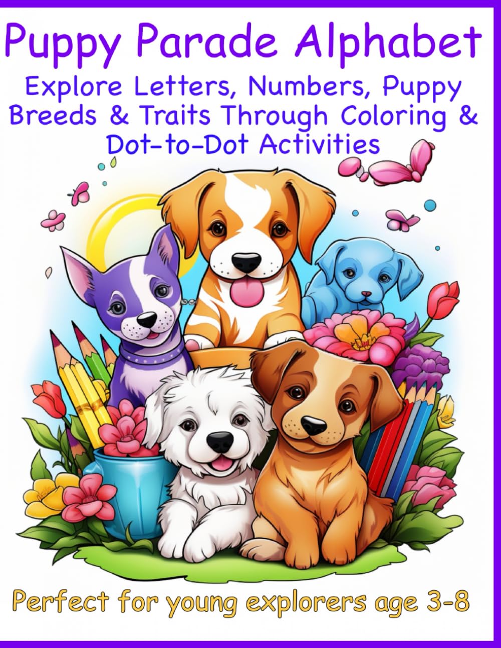 Puppy Parade Alphabet: Explore Letters, Numbers, Puppy Breeds & Traits ...