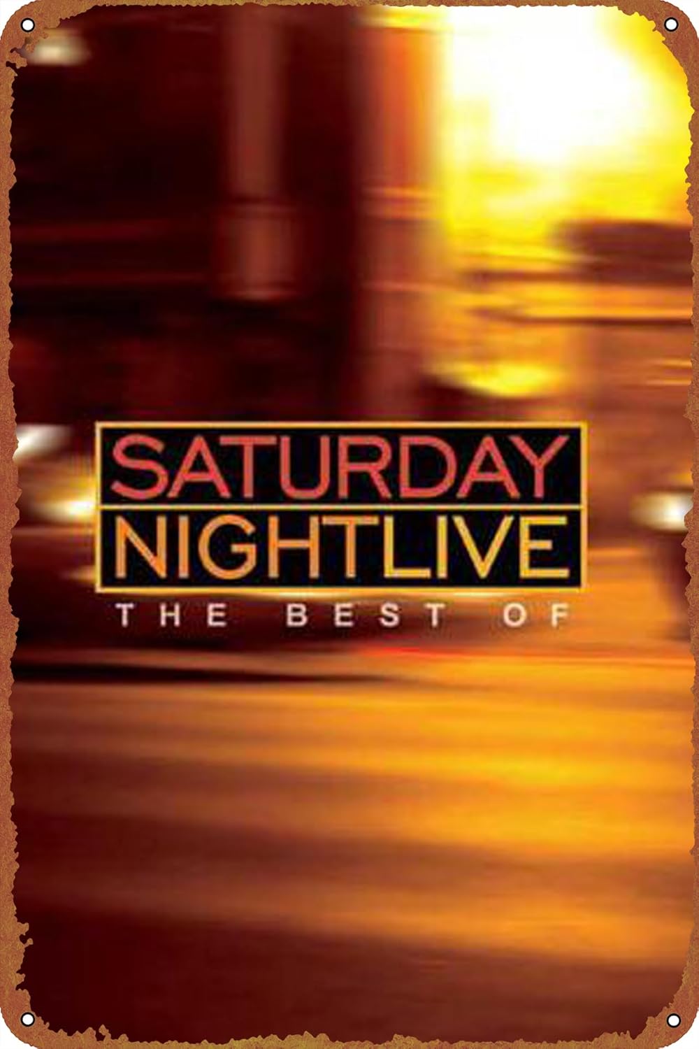 Amazon.com : Saturday Night Live (SNL) (TV Series) Poster Tin Logo ...