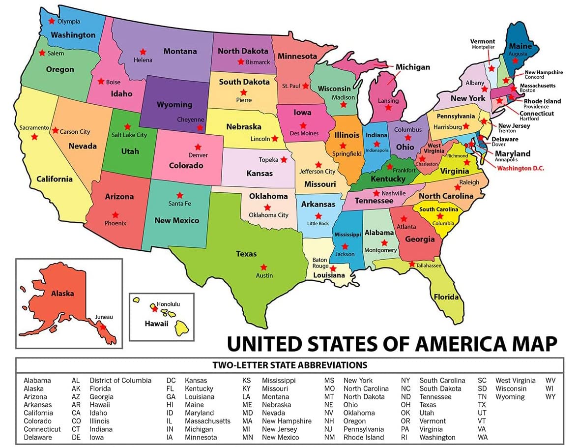 Amazon.com: 500 Piece Jigsaw Puzzle for Adults and Kids The Map of The ...