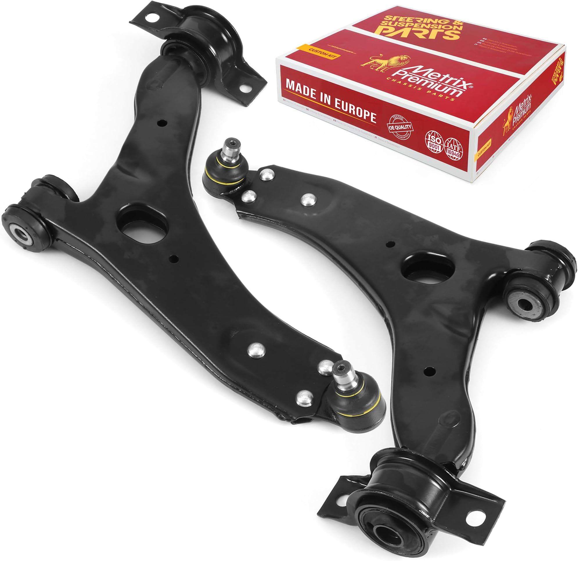 Amazon.com: Detroit Axle - Front Lower Control Arms w/Ball Joints ...