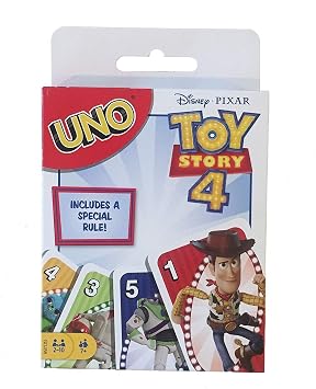 Amazon.com: Mattel Games UNO Featuring 4 -Kids and Family Card Game ...