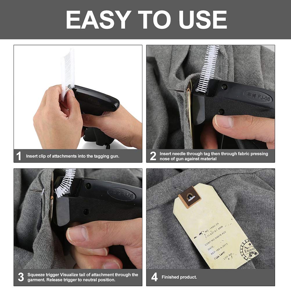 Snapklik.com : Eshylala Clothing Tagging Gun Price Tag Gun Labeling ...