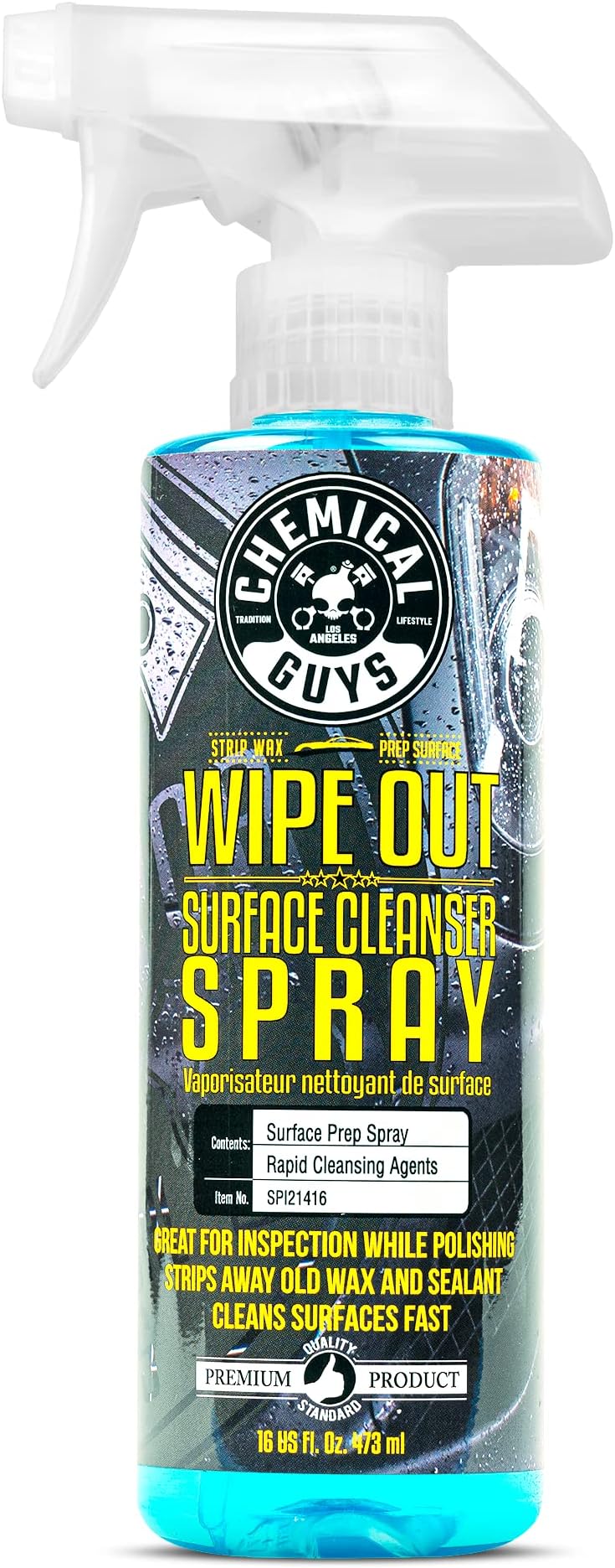 Chemical Guys SPI21416 Wipe Out Surface Cleanser Spray, 473 ml ...