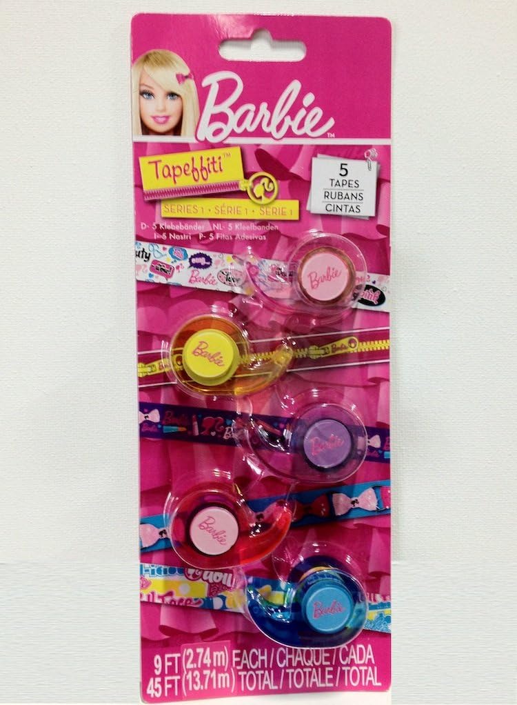 Barbie Tapeffiti 5 Pack, Tape - Amazon Canada