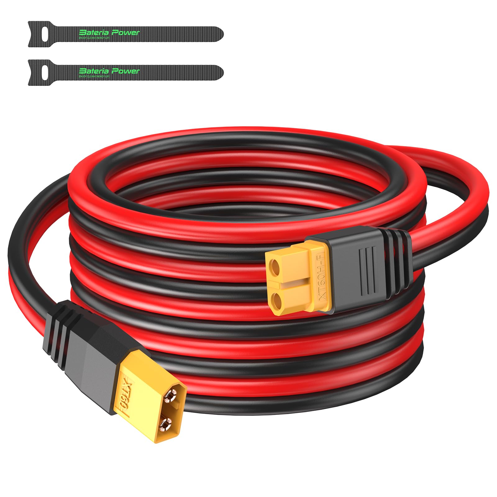 Amazon.com: Bateria Power XT60 Extension Cable 10FT, XT60 Female to ...