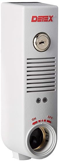 Detex EAX-300 Gray EAX-300 Exit Alarm Battery Powered Door Propped ...