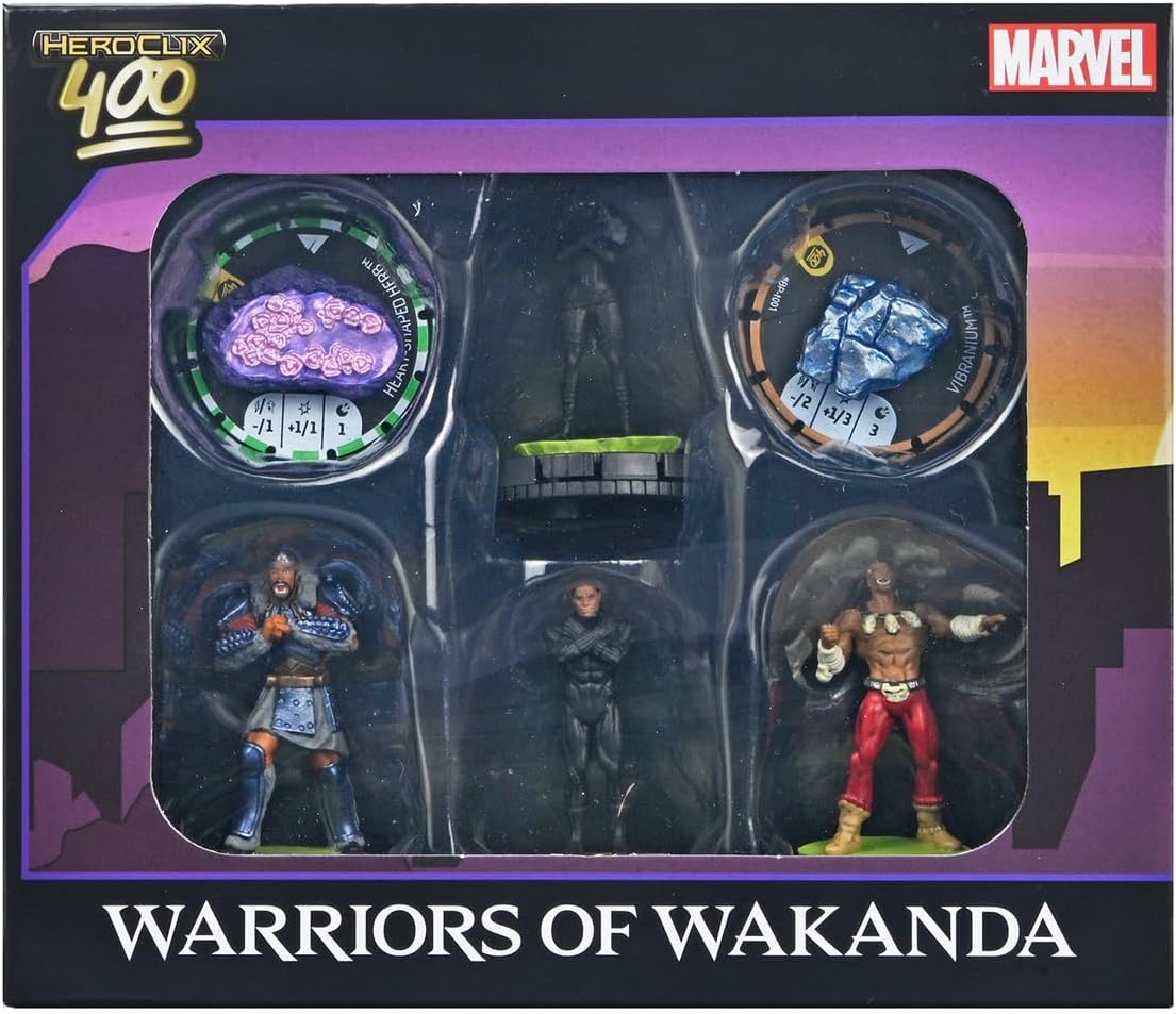 Amazon Marvel Heroclix 400 Warriors Of Wakanda Toys Games