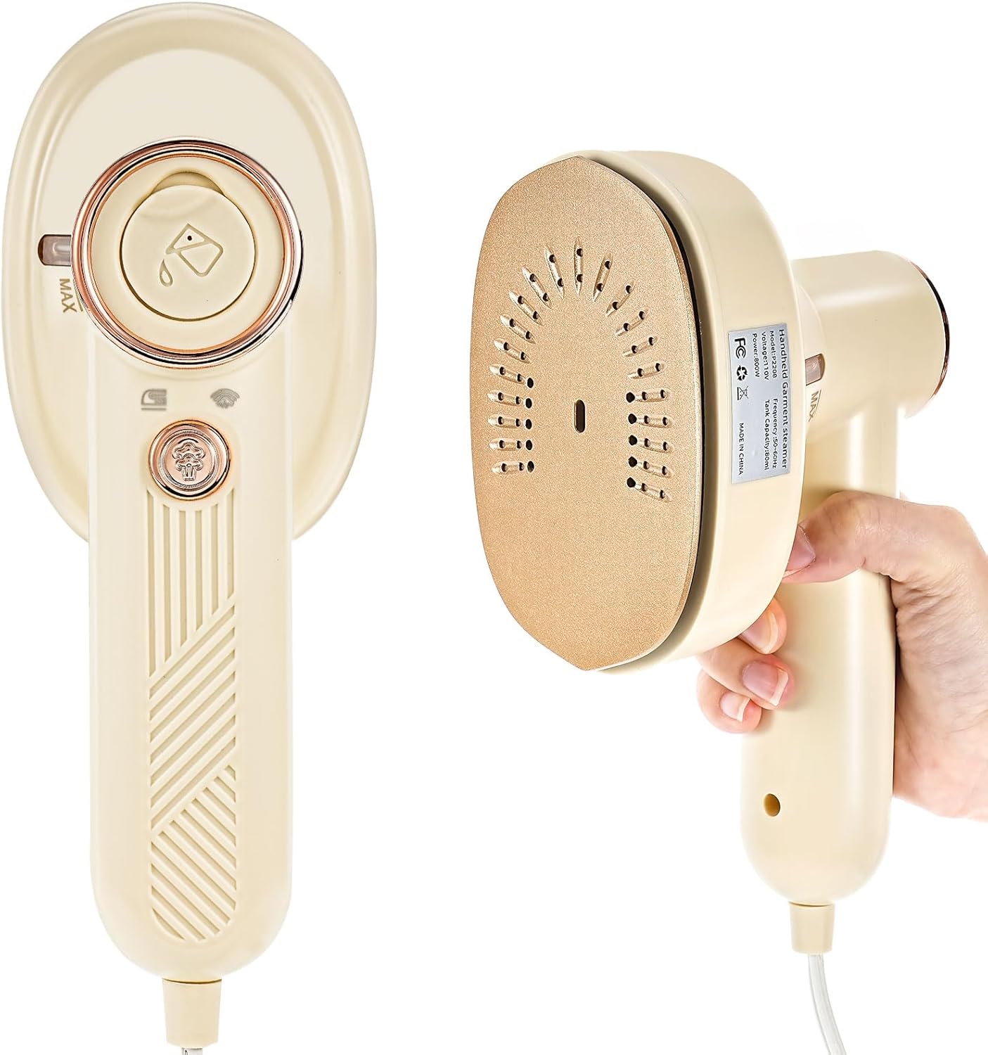 Handheld Travel Steamer for Clothes, Jhua Portable Mini Iron Steamer ...