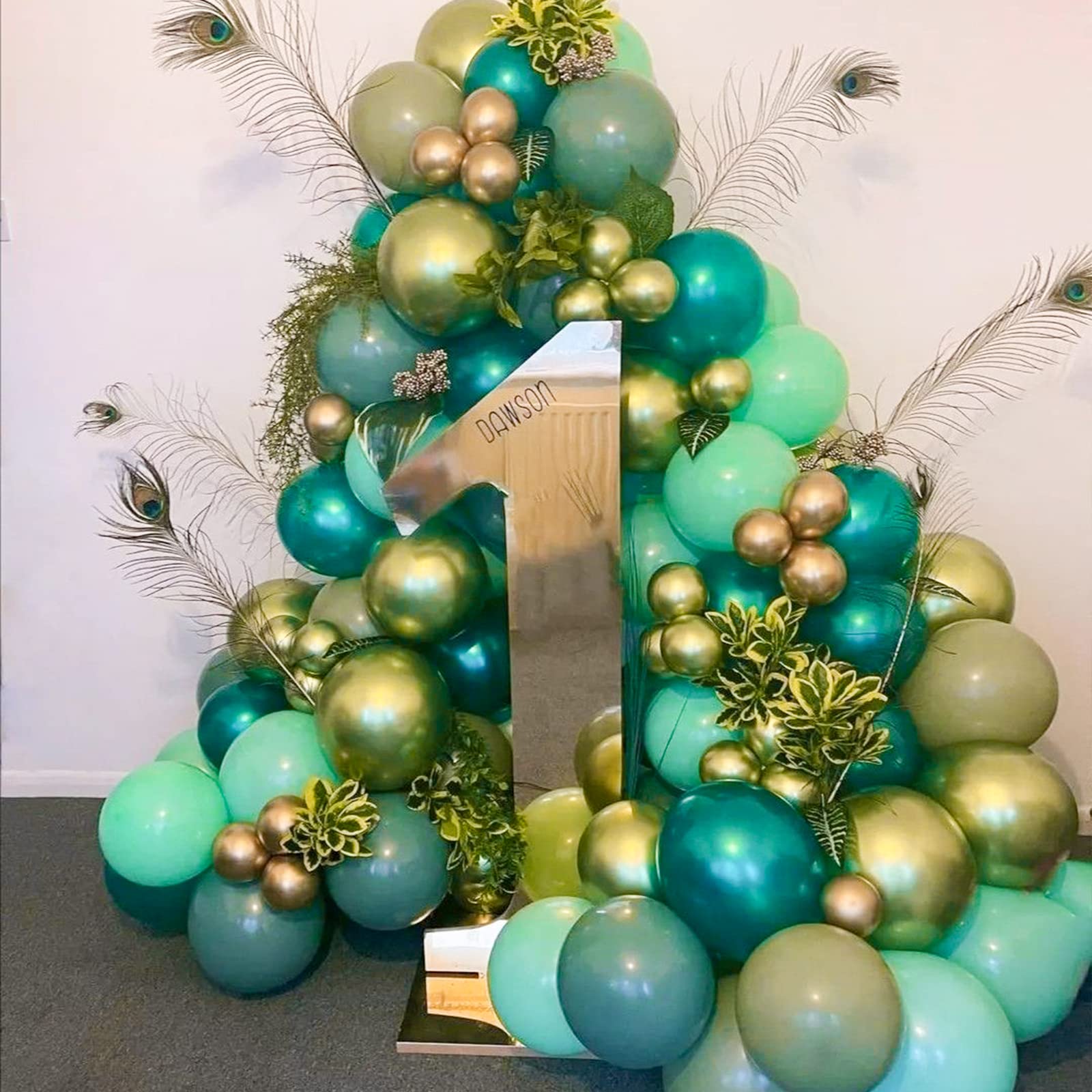 Snapklik.com : Metallic Olive Green Balloons, 50 Pcs 5 Inch Olive Green ...