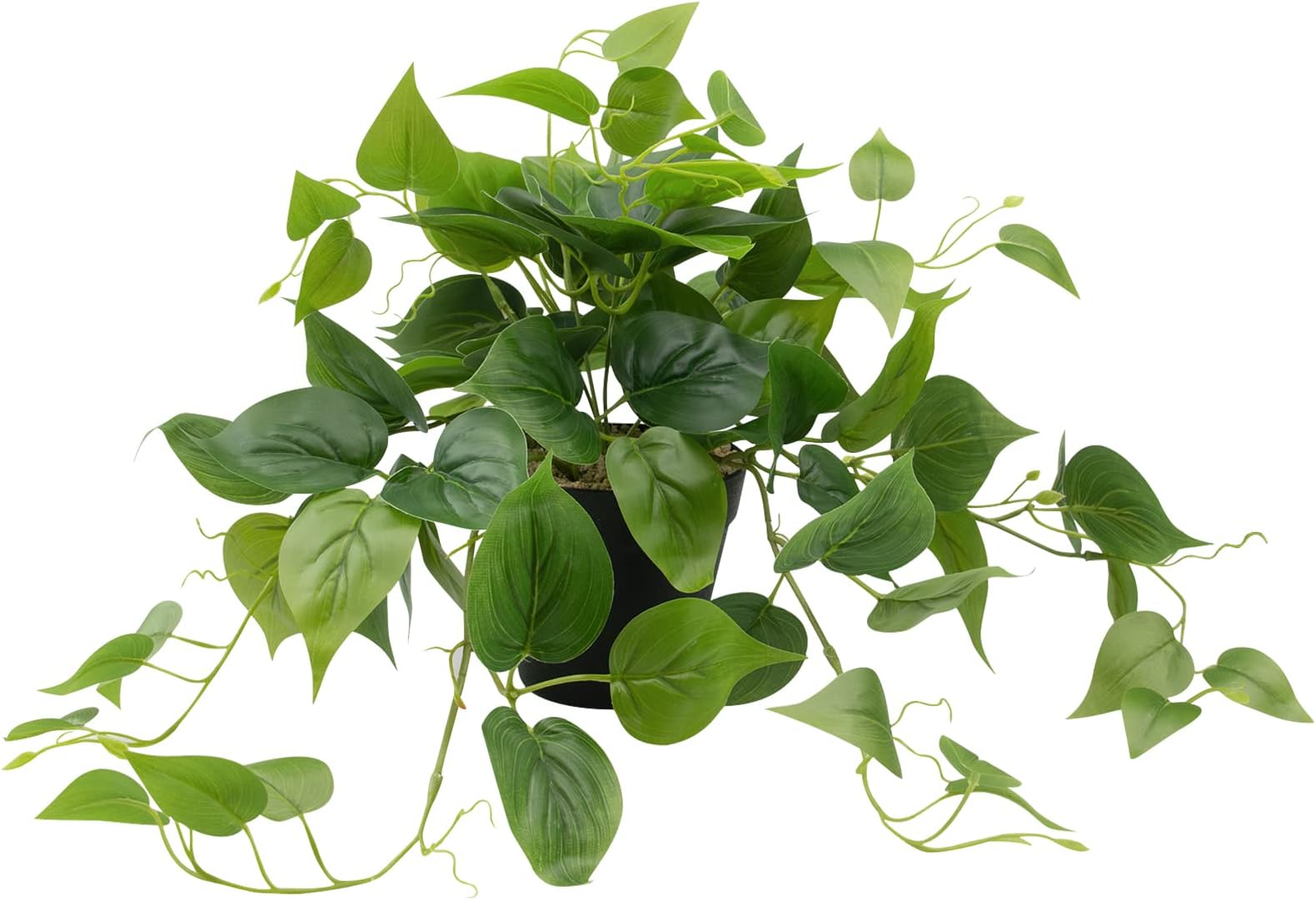 Amazon.com: WXBOOM Small Fake, Artificial Potted Plant Artificial Ivy ...