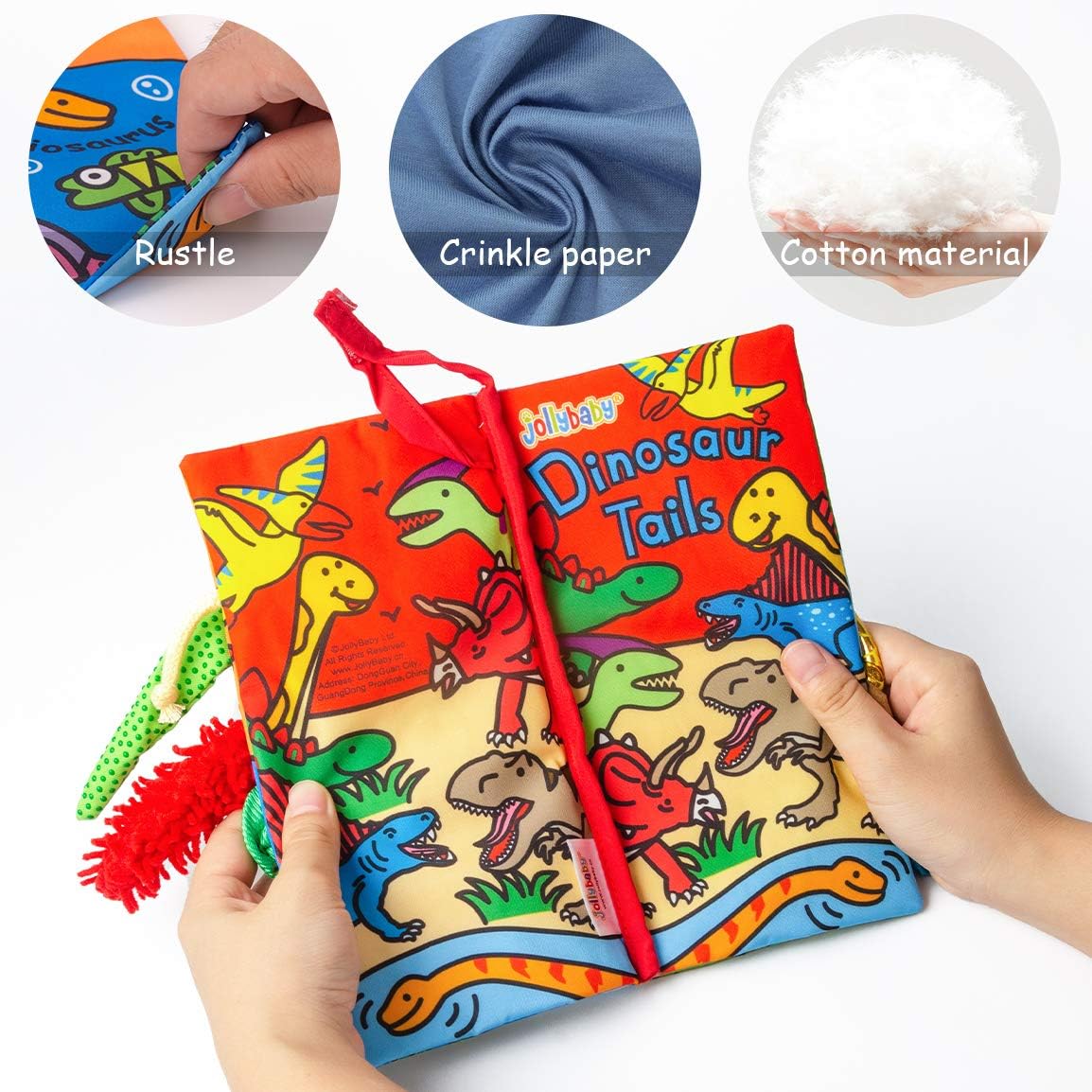 Eutionho Baby Soft Books, Bath Baby Cloth Book, First Year 3D Animals ...