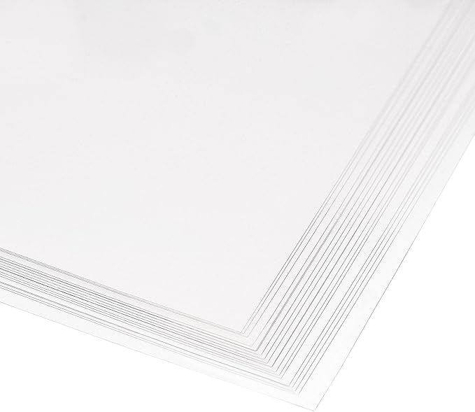 uxcell 0.1mm Thick A4 Size Clear PVC Sheet 297mm x 210mm Transparent ...