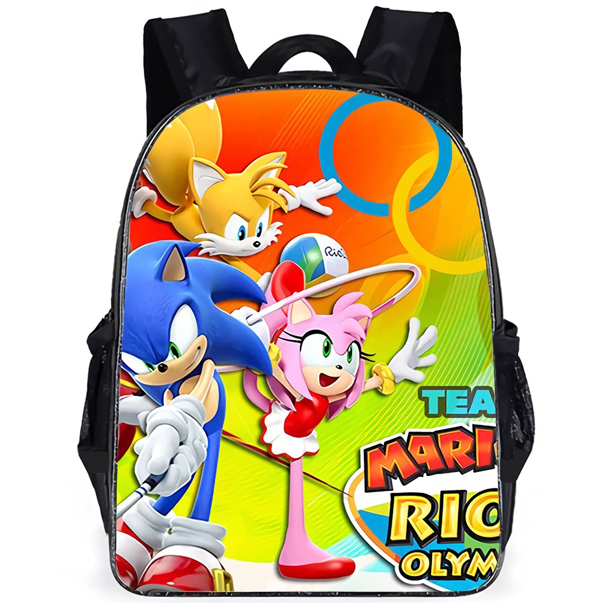 Buy Sonic Backpacks Sonic Bag Girls Boys School Bags Sonic the Hedgehog ...