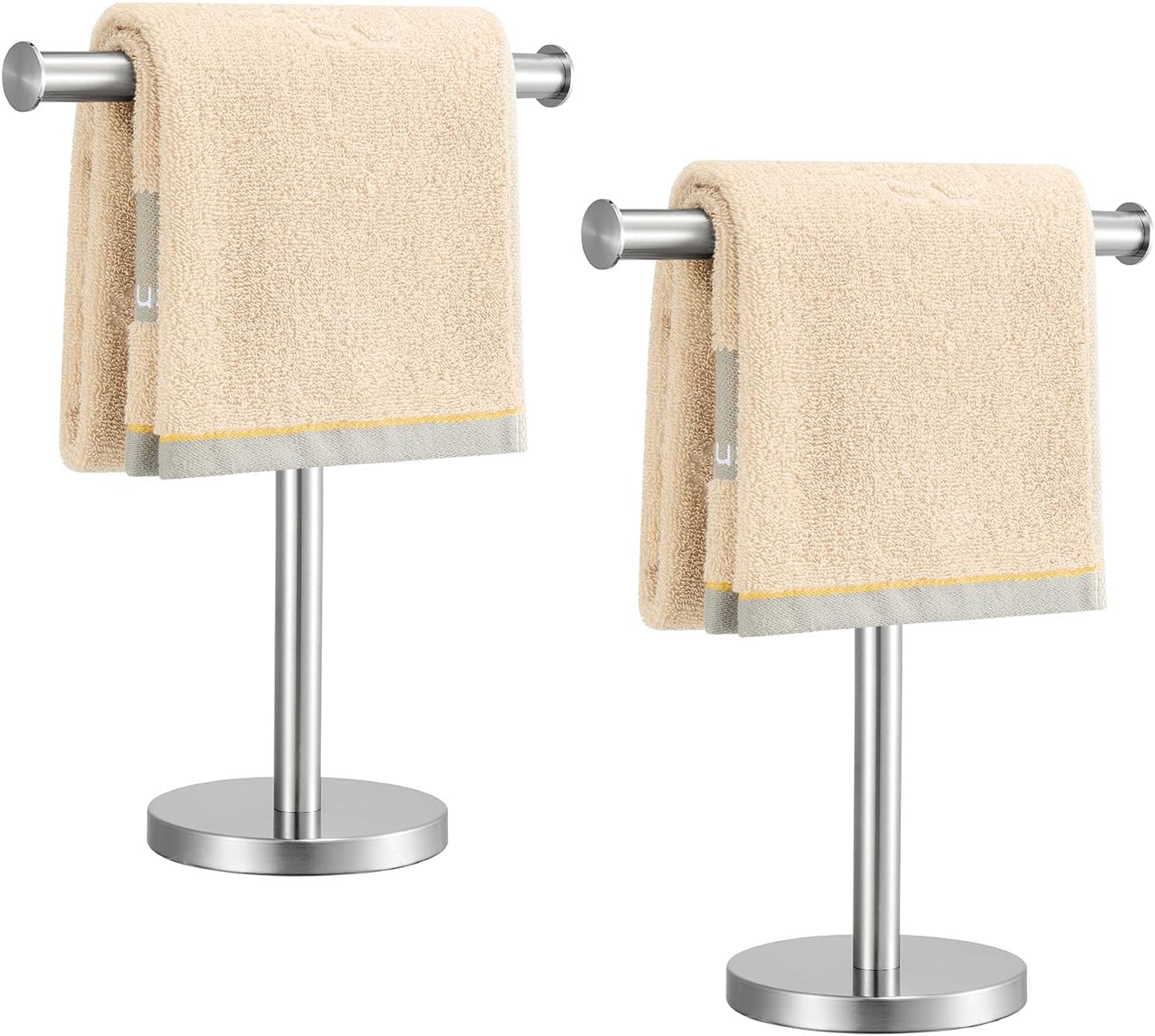 Amazon.com: Zitalupy T-Shape Bath Hand Towel Holder Standing, SUS304 ...