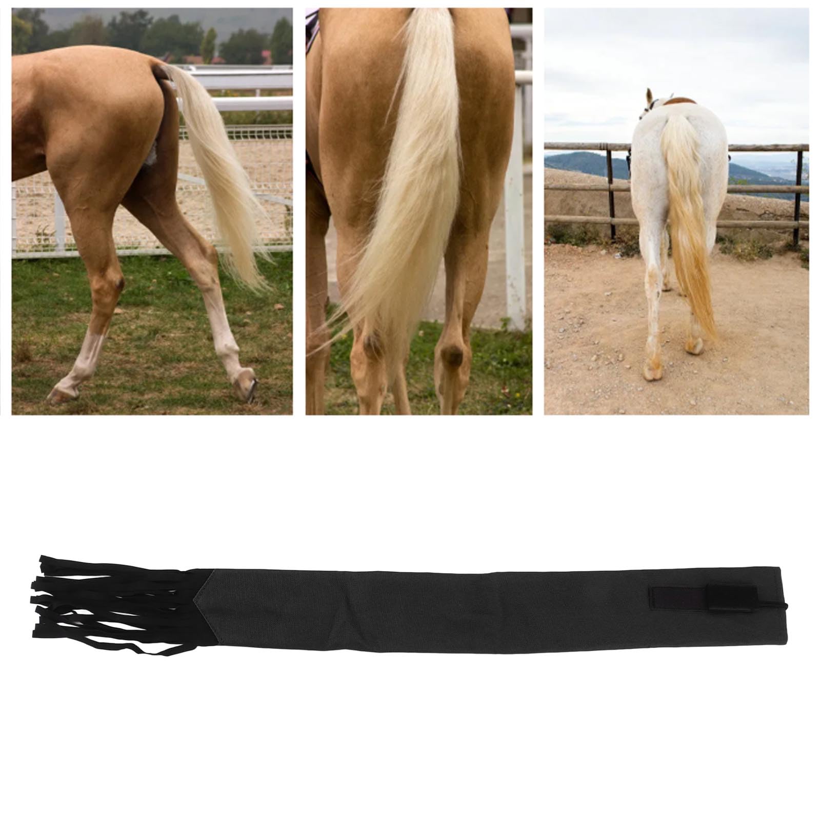 Snapklik.com : HERCHR Horse Tail Bag, Horsetail Protector Horsetail ...