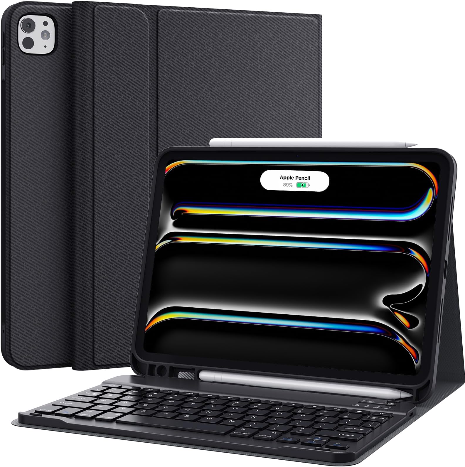 CHESONA for iPad Pro 11 Inch (M4) 2024 Case with Keyboard, Magnetic ...