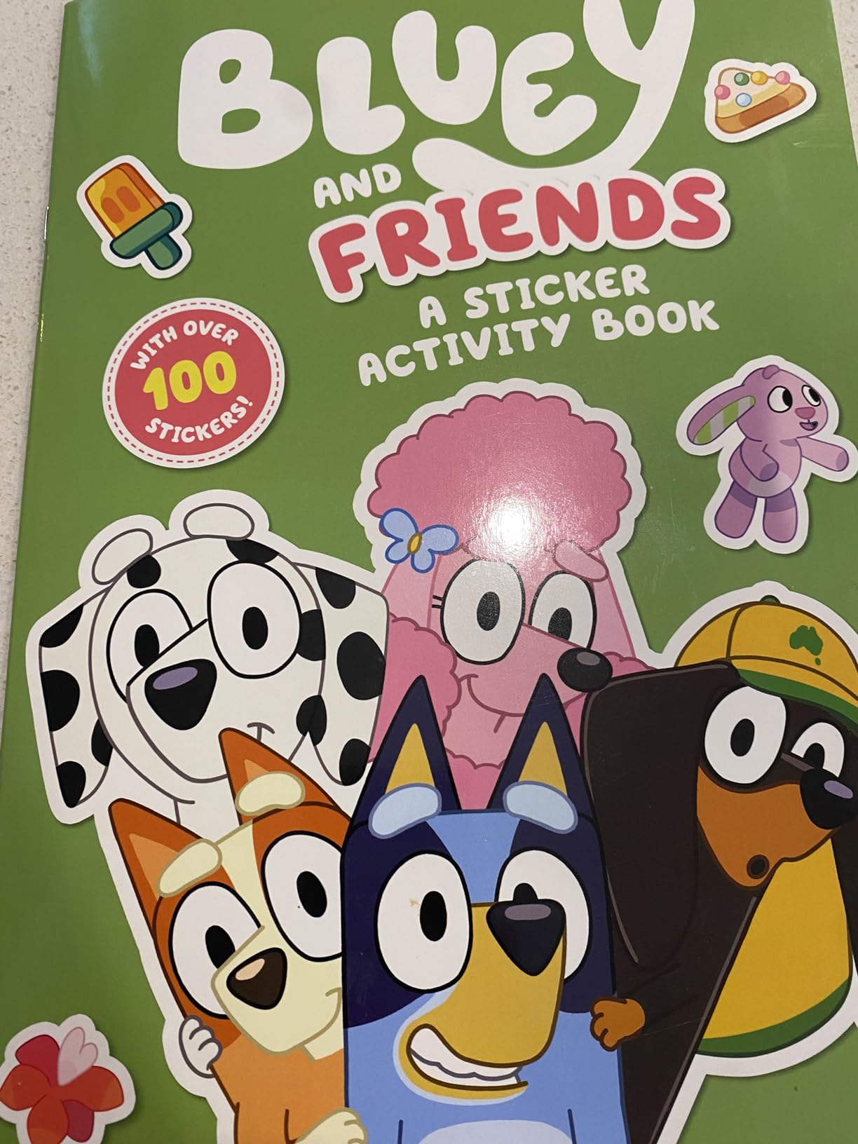 Penguin Bluey: Bluey and Friends A Sticker Activity Book - Paperback ...