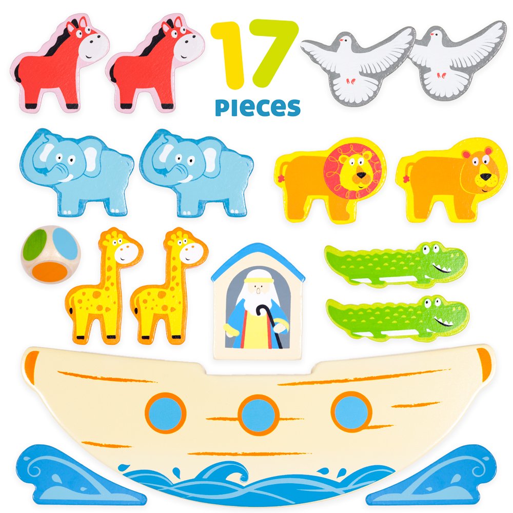 Snapklik.com : Imagination Generation Wooden Wonders Balancing Playset ...