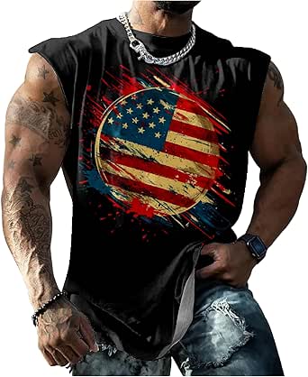 Amazon.com: Biacolum Sleeveless Shirts for Men Muscle Tank Top ...