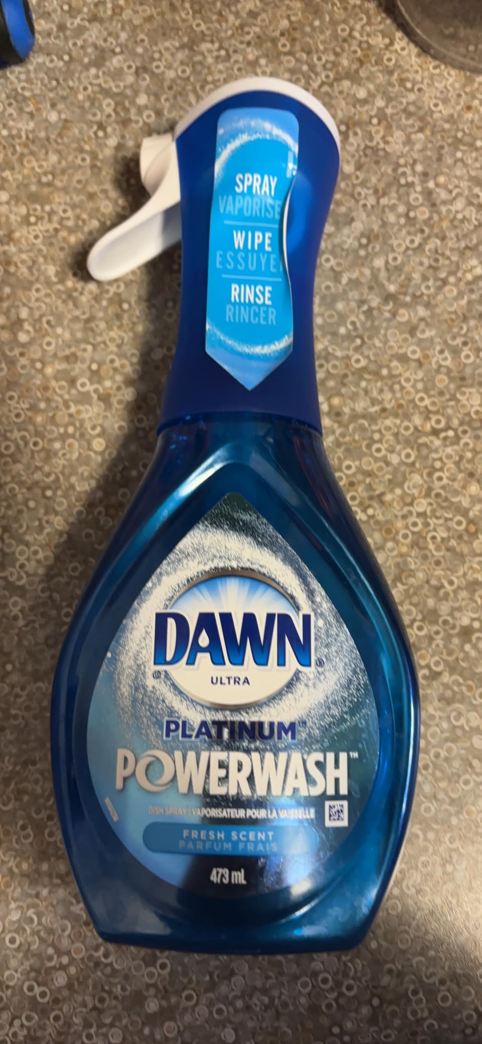 Dawn Powerwash Lemon Dish Spray, Liquid Dish Soap Refill, 473 mL ...