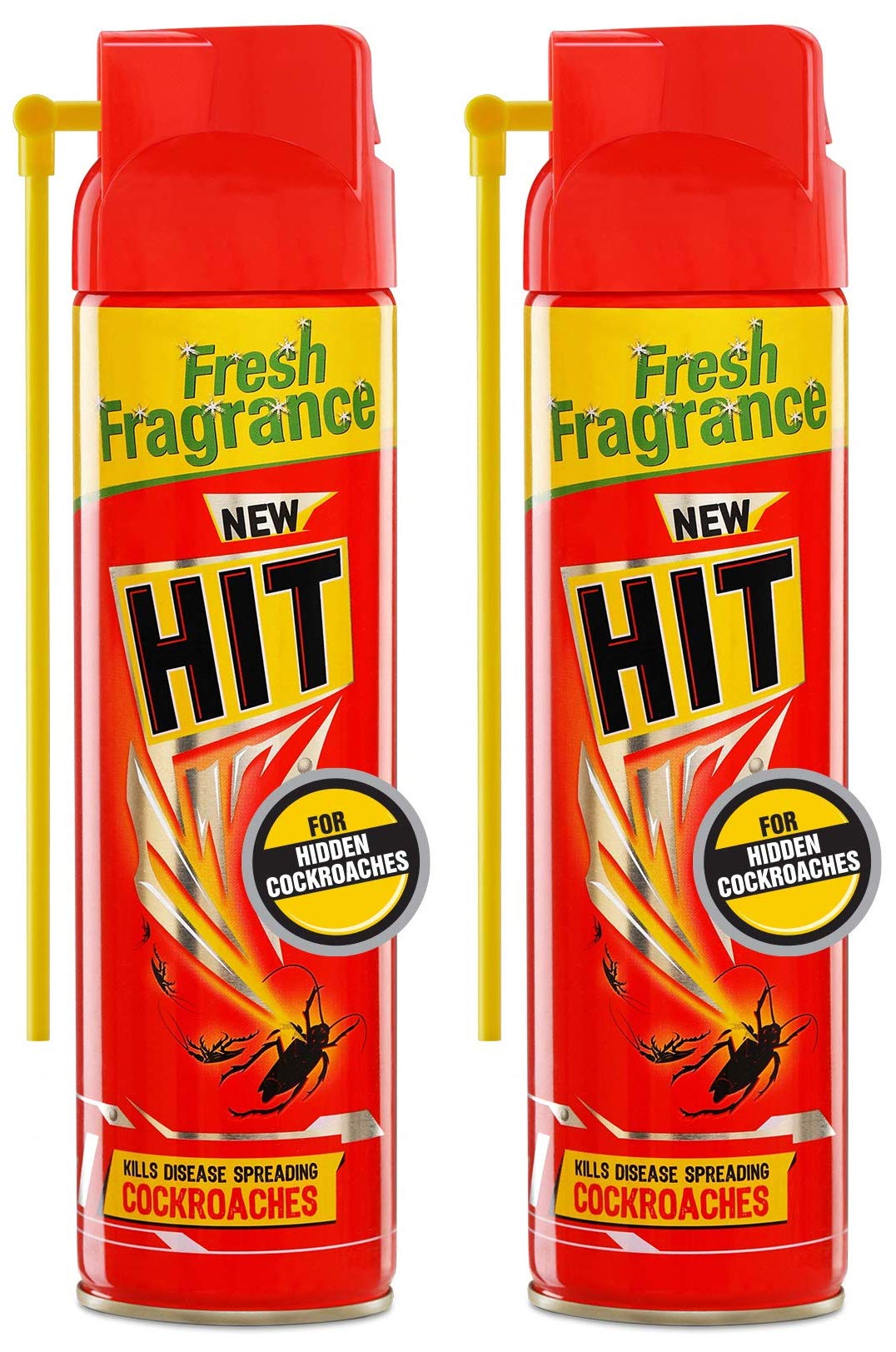 HIT Cockroach Killer Spray -200 ml and Spray Crawling Insect Killer ...