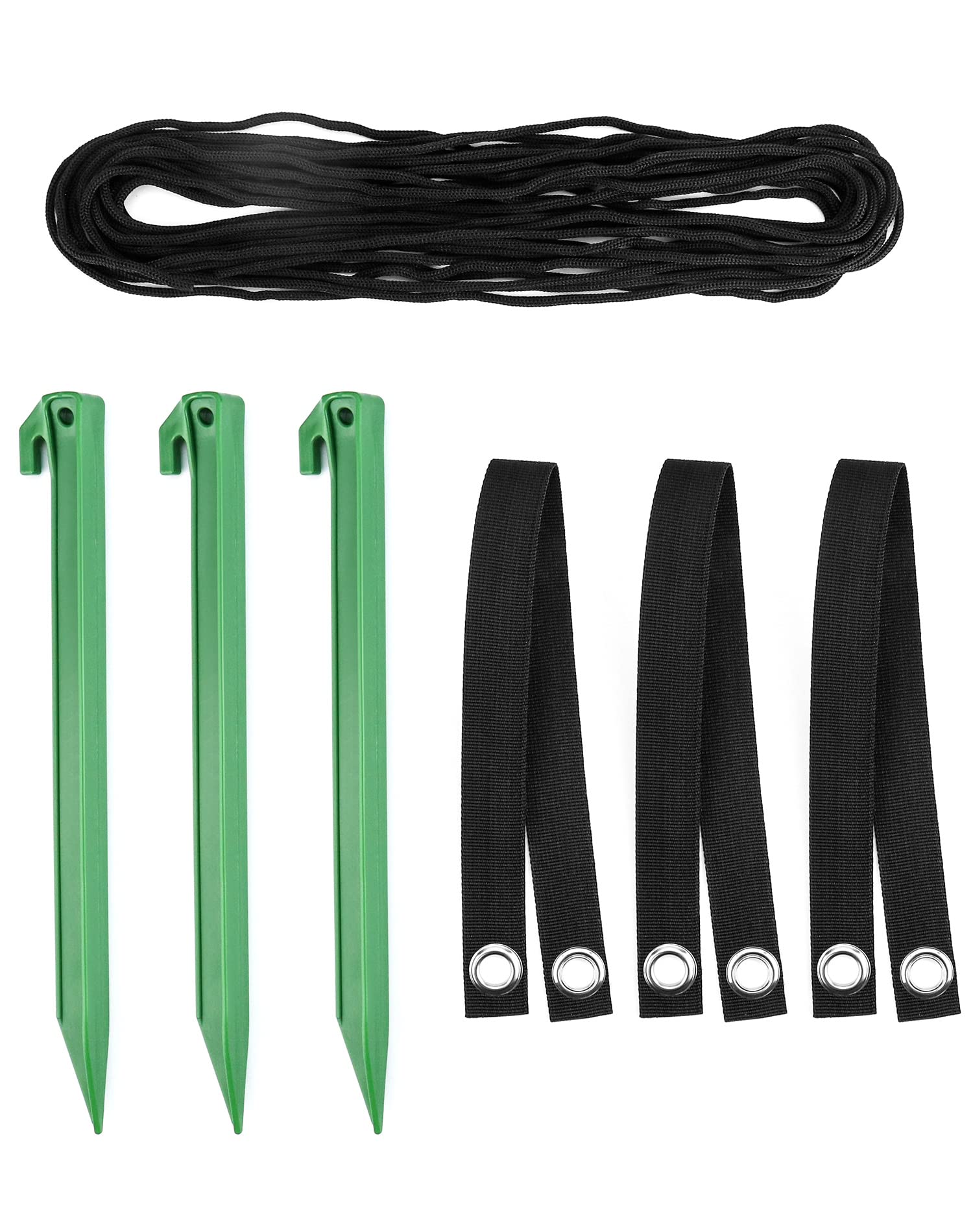 Snapklik.com : QWORK Tree Staking Kit - Comprehensive Package