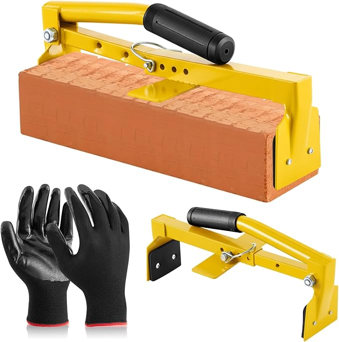 Lanties Adjustable Heavy Duty Brick Tongs Set Heavy Duty Block Tongs ...