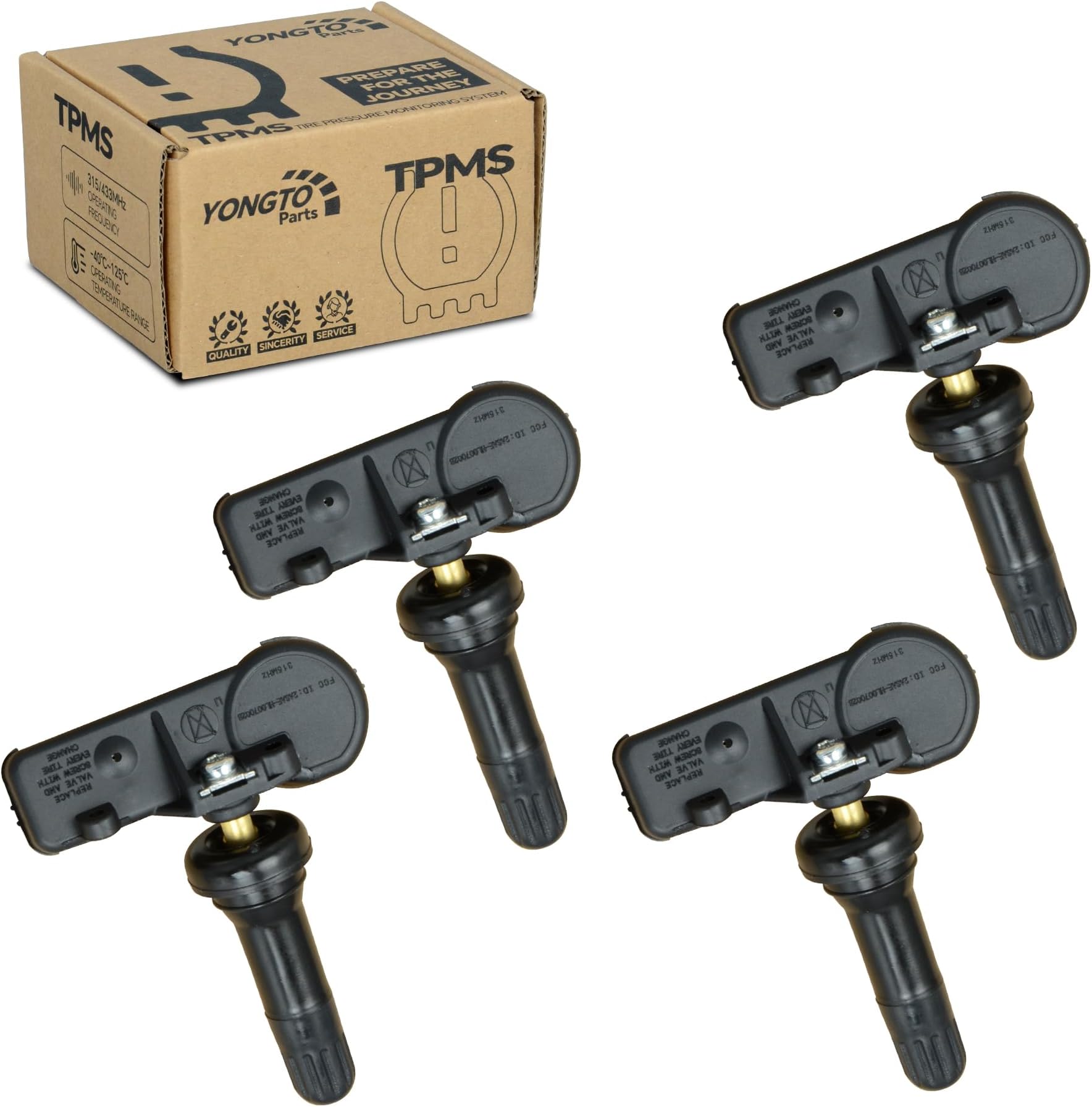 Amazon.com: 315MHz TPMS Sensor, Tire Pressure Monitoring System Sensor ...