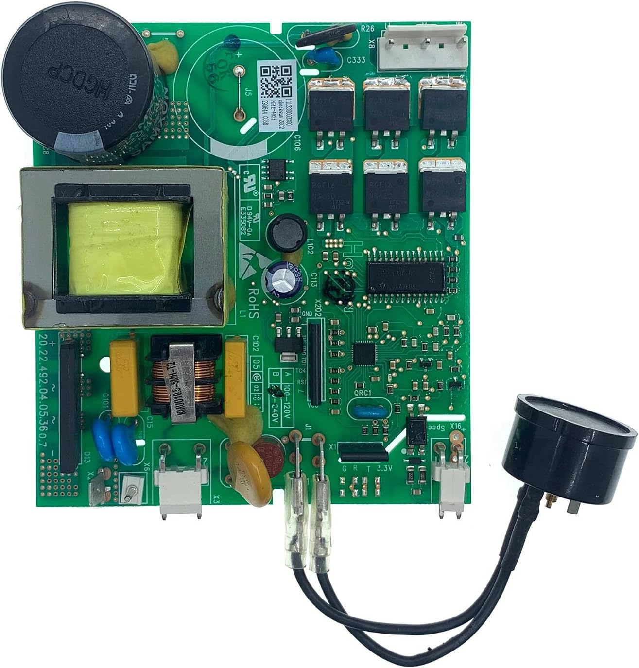 Amazon.co.jp: DONPER VFL110CY1 冷蔵庫コンプレッサーインバータ駆動制御ボードインバータ冷蔵庫用 HGFE ...