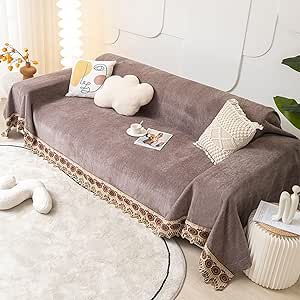 Amazon.com: Homxi Sofa Covers for 3 Seat Cushion Couch,71" W x 150" L ...