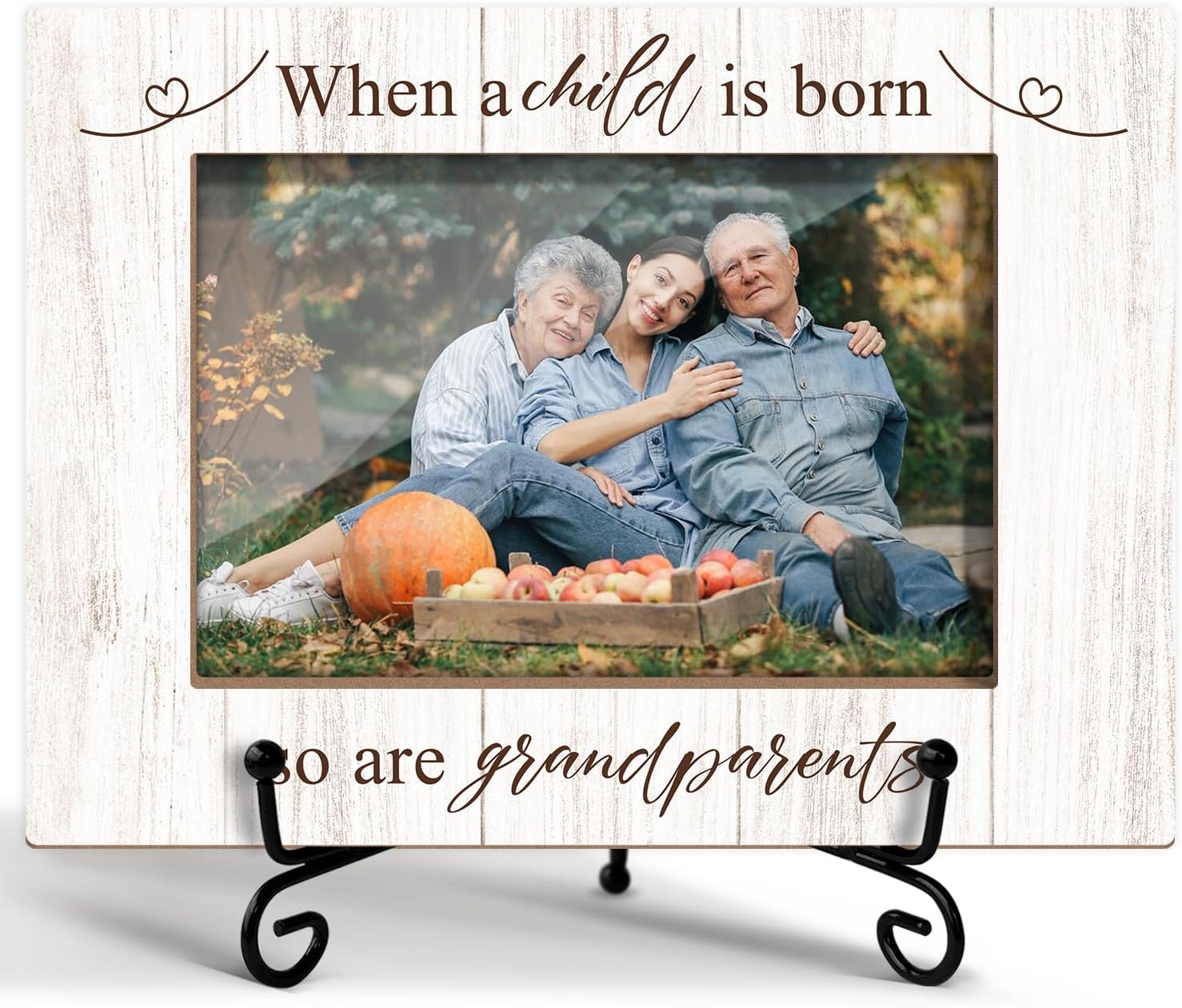 Amazon.com - Grandparents Picture Frame, A Grandchild is Someone Who ...