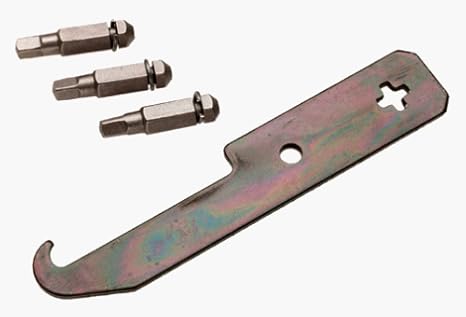 Quik Drive BPS 3 Bit #2 Square Drive Bit Kit for Quik Drive Tools ...