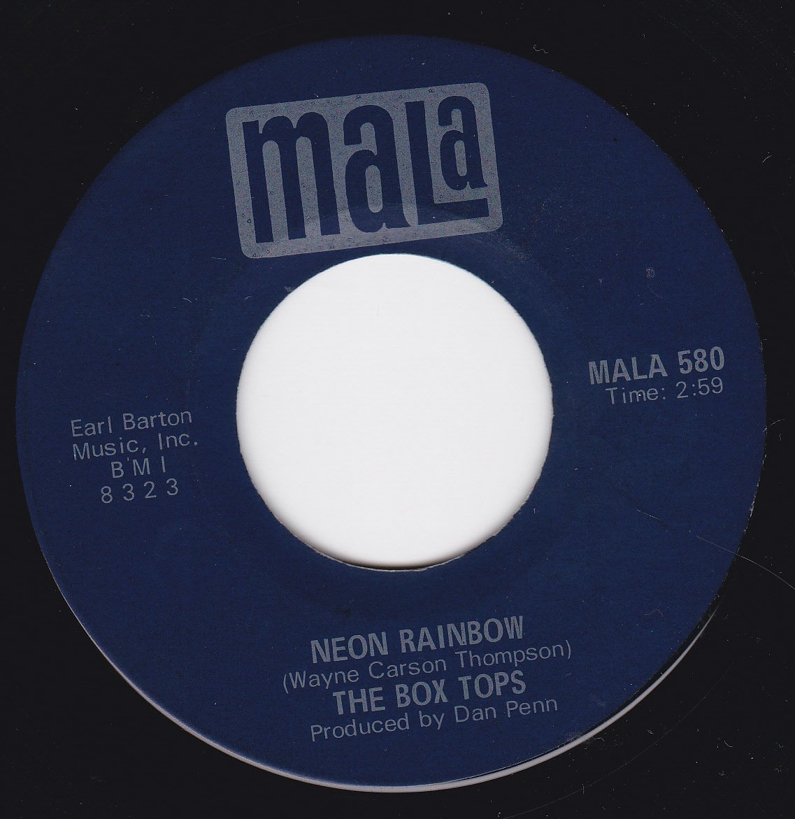The Box Tops - Neon Rainbow/Everything I Am (7"/45 rpm) - Amazon.com Music