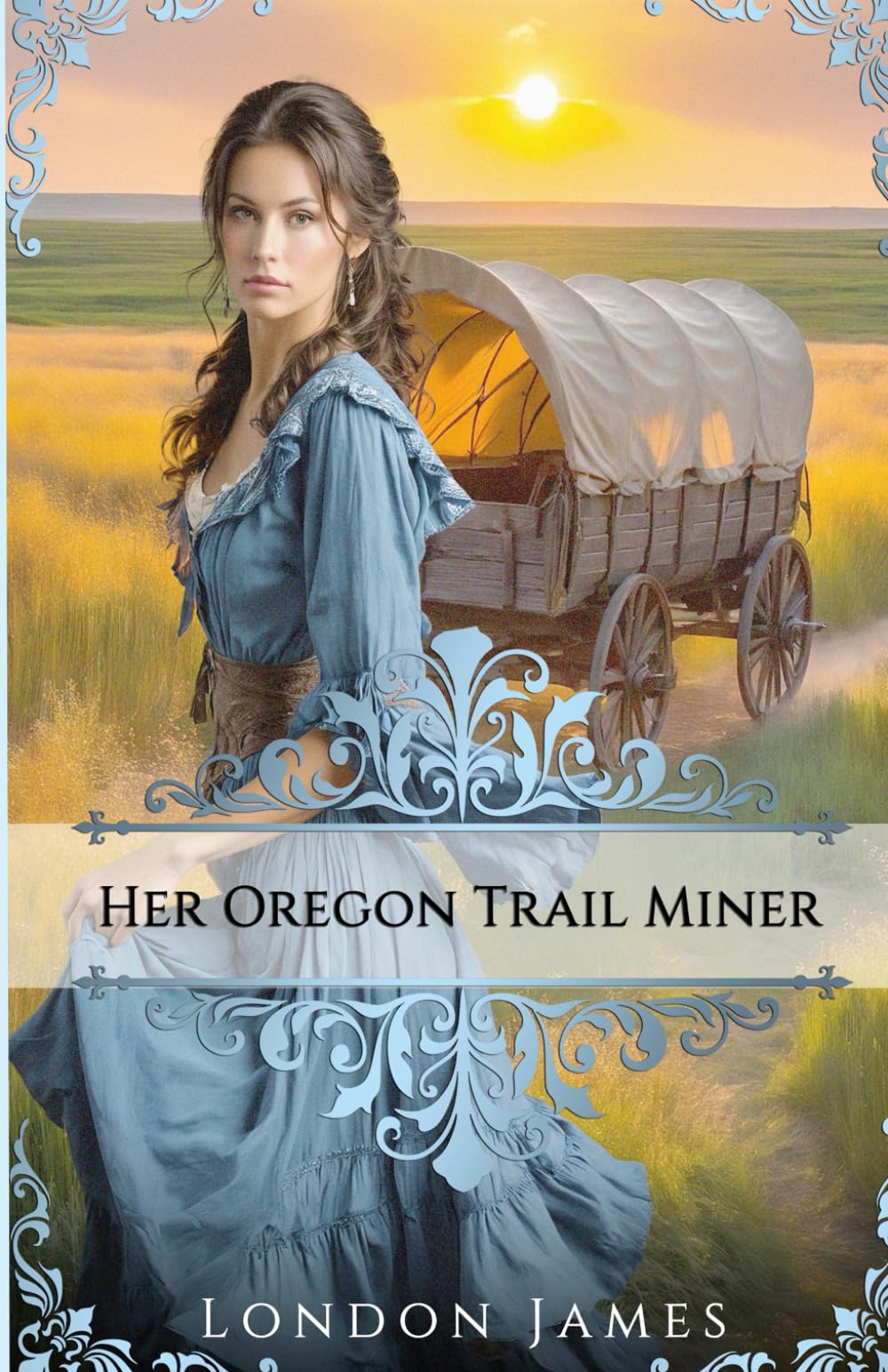 Her Oregon Trail Miner: A Clean Wagon Train Western Historical Romance ...