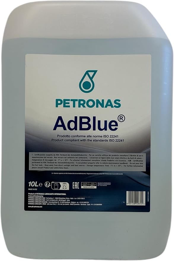 Generico 10 Litri - Petronas Adblue-Additivo Liquido Gas di Scarico ...