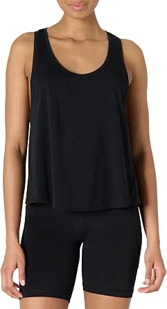 Amazon.com: Amazon Essentials Women's Active Soft Cotton Racerback ...